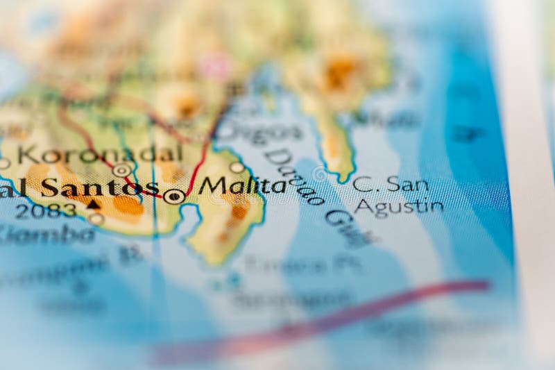 Malita Davao Occidental Map Stock Photos - Free & Royalty-Free Stock ...