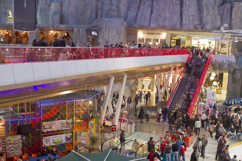 Busy mall editorial stock photo. Image of busy, crowd - 22502328