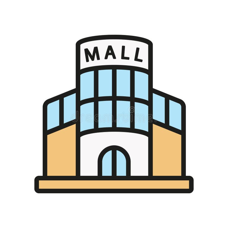 Mall Icon Vector Design Templates Simple and Modern Stock Vector ...