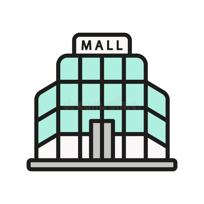 Mall Icon Vector Design Templates Simple and Modern Stock Vector ...