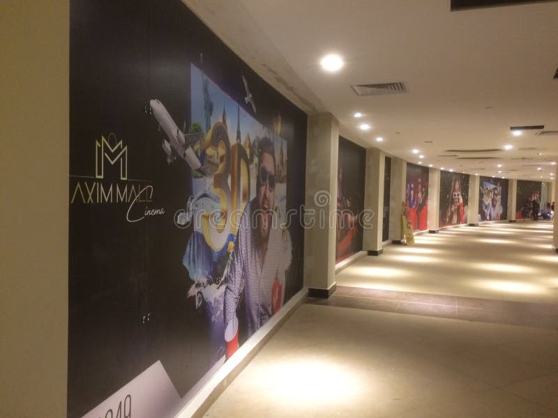 Mall Mounted Pvc Vinyl Sticker on Glass Editorial Photo - Image of ...