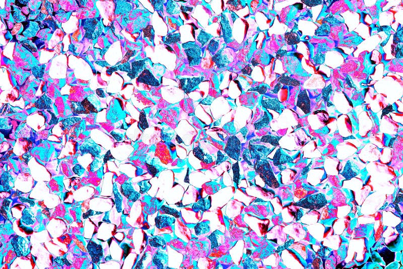 Mall Multicolored Decorative Pebbles for Design, Changed Color Scheme ...