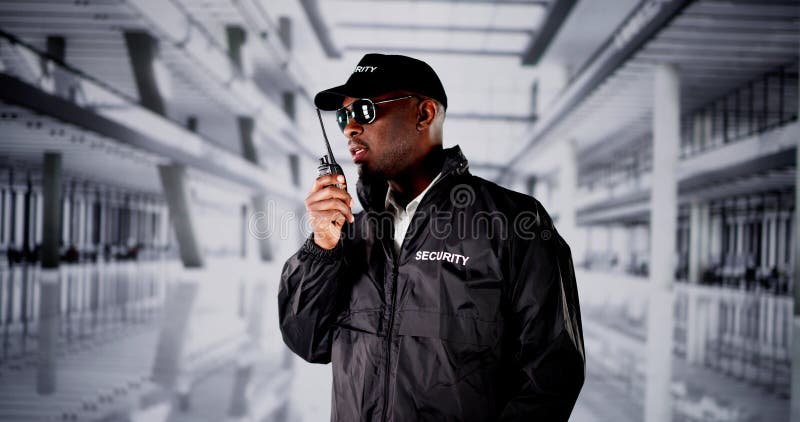 Mall or Retail Store Security Guard Stock Photo - Image of uniform ...