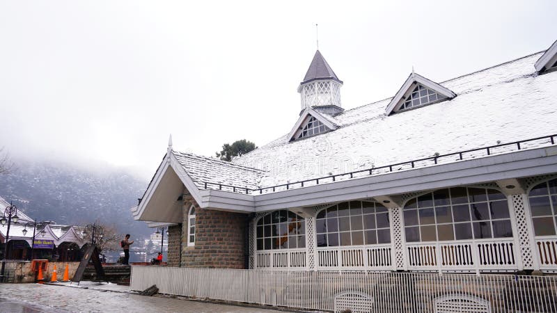 Mall Road View at Shimla Himachal Pradesh Editorial Stock Image - Image ...