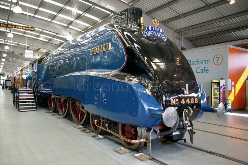 The Mallard, an A4 Class Locomotive Designed by Sir Nigel Gresley. York ...