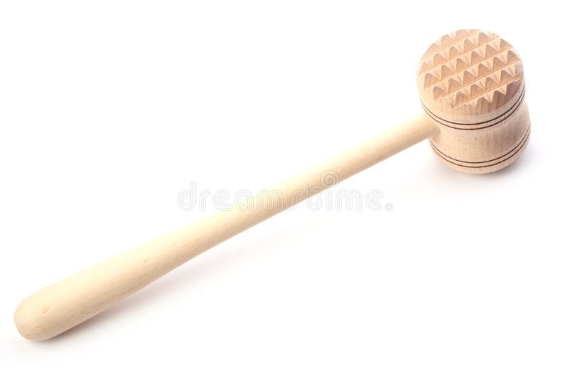 Mallet stock photo. Image of wood, food, mallet, beef - 11855940