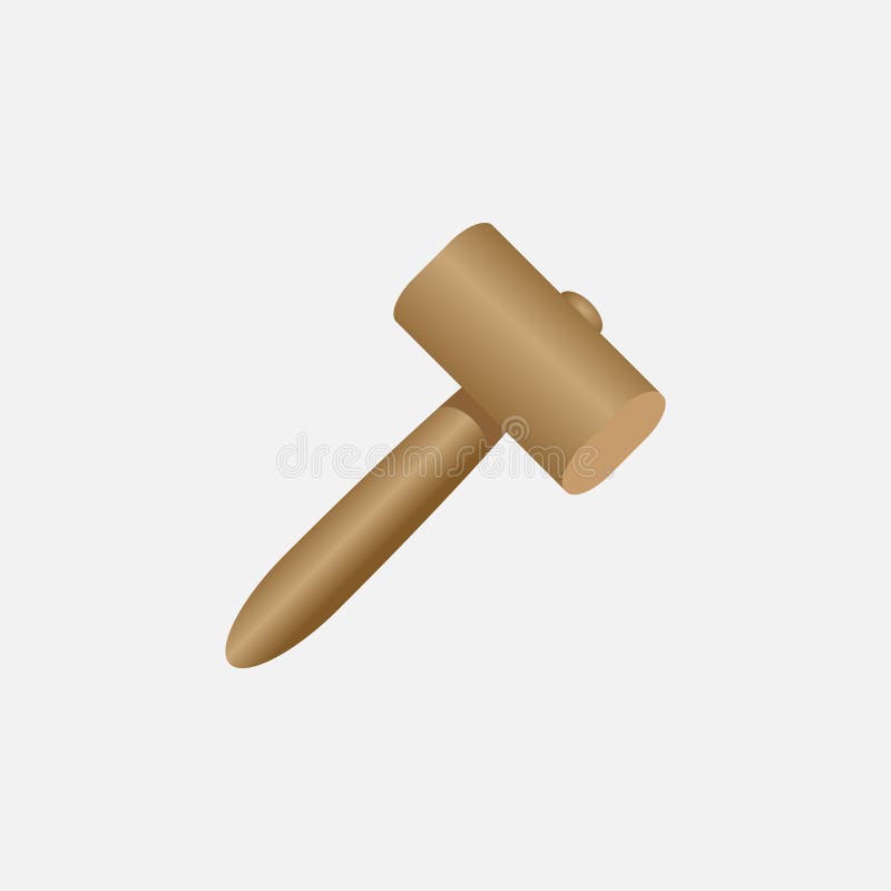 Mallet, Mallet Icon. Cartoon of Sickle Vector Stock Vector ...