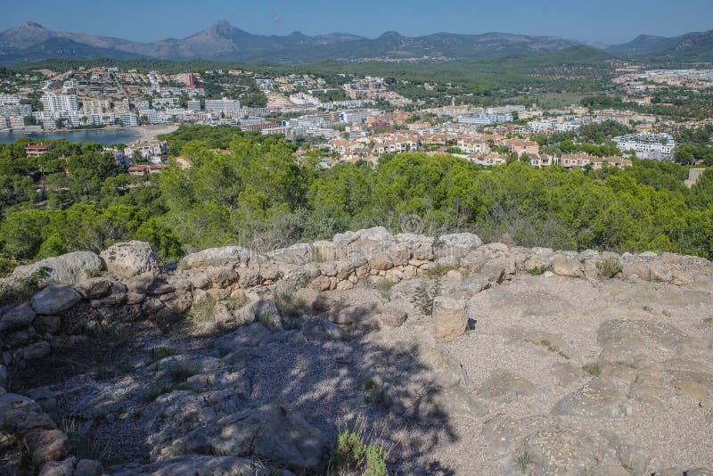 Mallorca, Spain - 8 Oct, 2023: Puig De Sa Marisca Archaeological Site ...