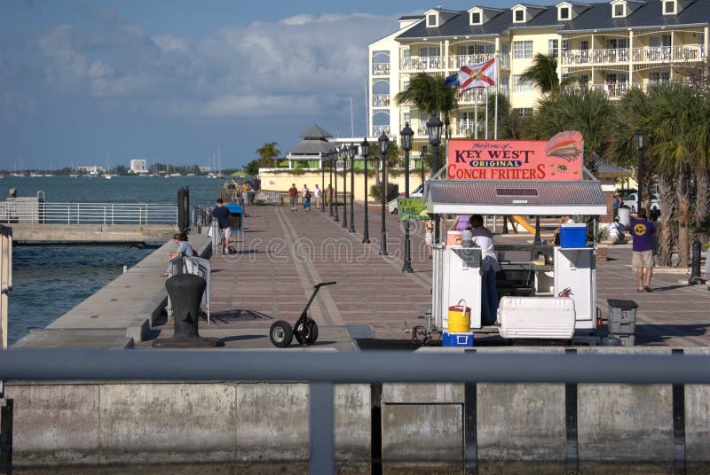 Mallory Square, Key West, Florida Editorial Stock Image - Image of ...