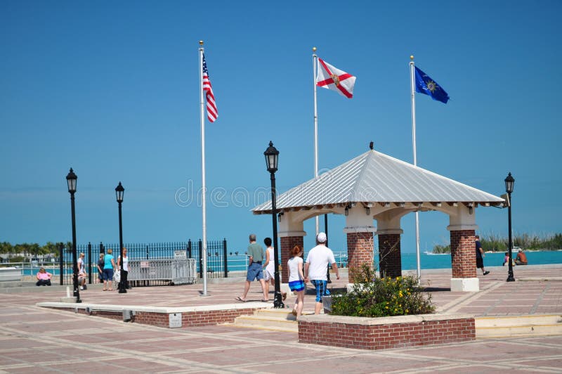 Mallory Square, Key West Florida Editorial Stock Photo - Image of ...