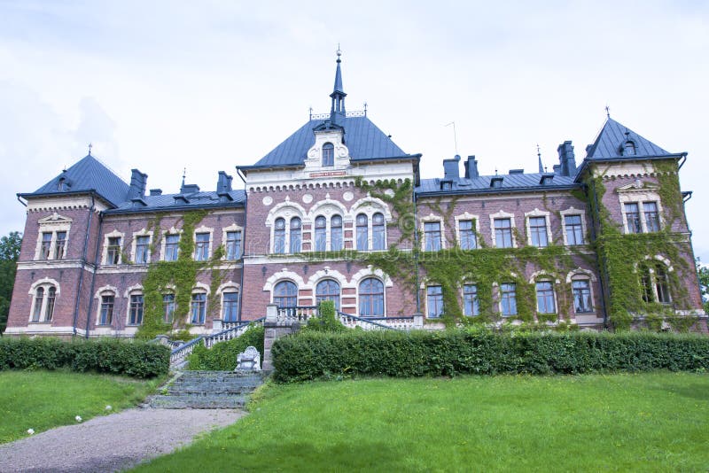 Malmgard, Finland. the Manor House Stock Image - Image of door, beautiful: 76332815