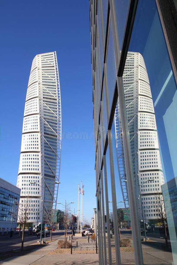 Malmo editorial stock image. Image of tower, torso, contemporary - 18800154