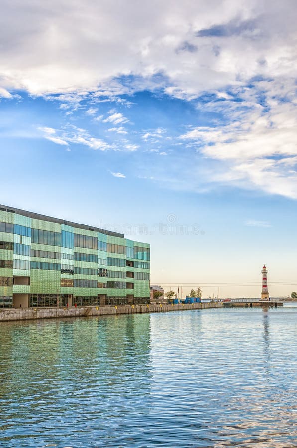 Malmo Riverside stock image. Image of modern, city, lighthouse - 30644645