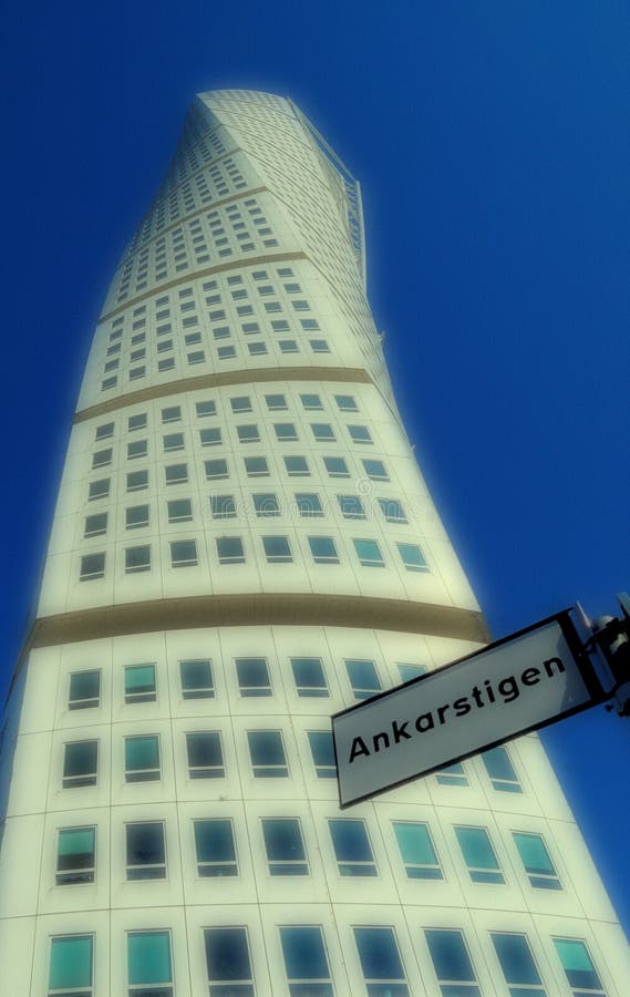 Malmo, Sweden , Turning Torso Building Editorial Image - Image of ...