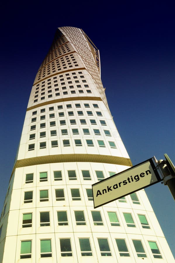 Malmo, Sweden , Turning Torso Building Editorial Image - Image of ...