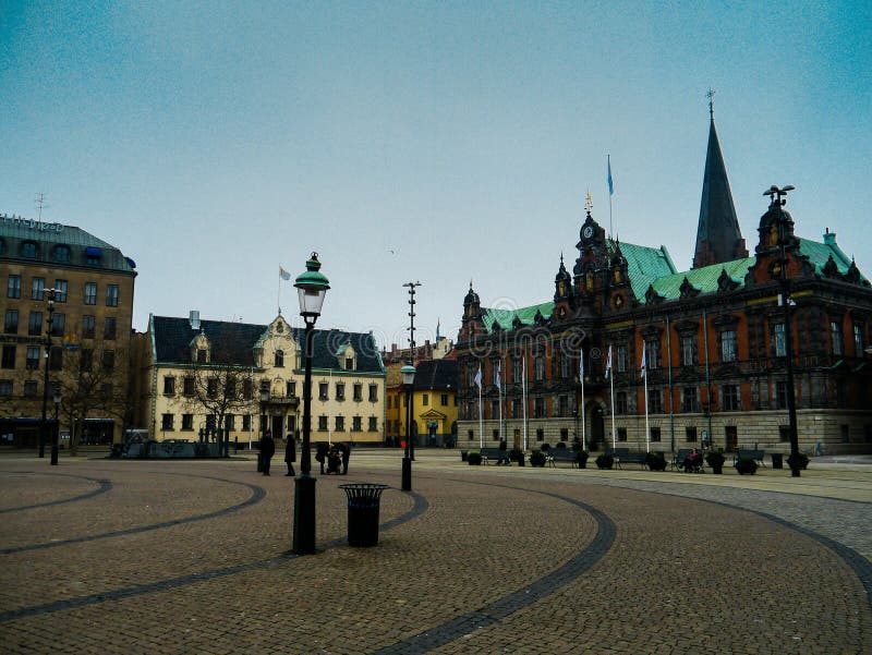 Malmo Town Hall stock photo. Image of sweden, city, square - 62311348