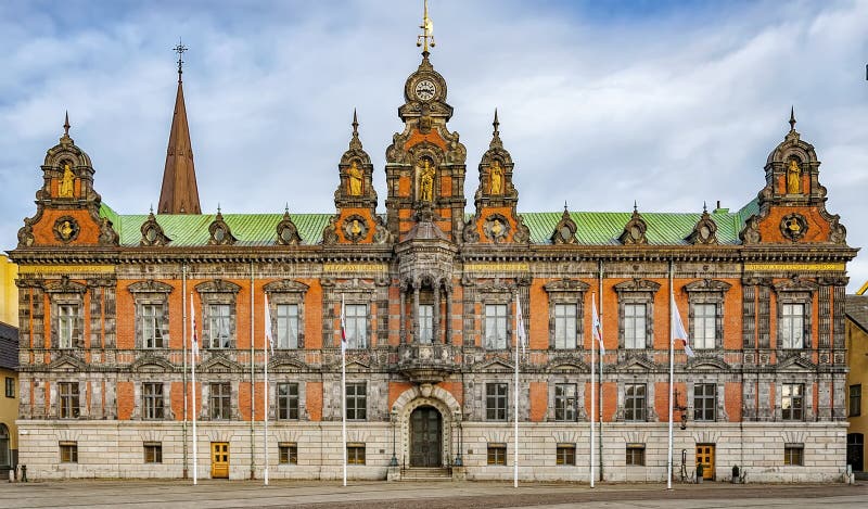Walls of Malmo castle stock photo. Image of reeds, europe - 50615198