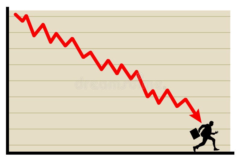 Malos resultados stock de ilustración. Ilustración de gota - 36278370