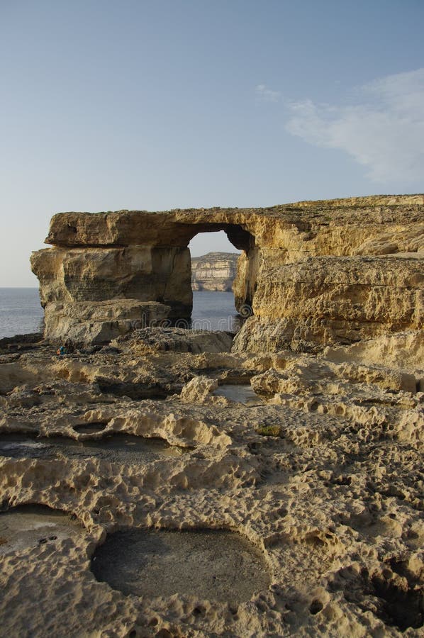 Malta Azure Window stock image. Image of travel, malta - 6354545