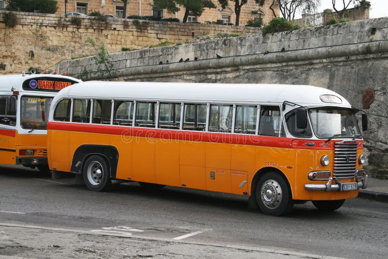 Malta bus editorial photography. Image of tourism, europe - 77594797