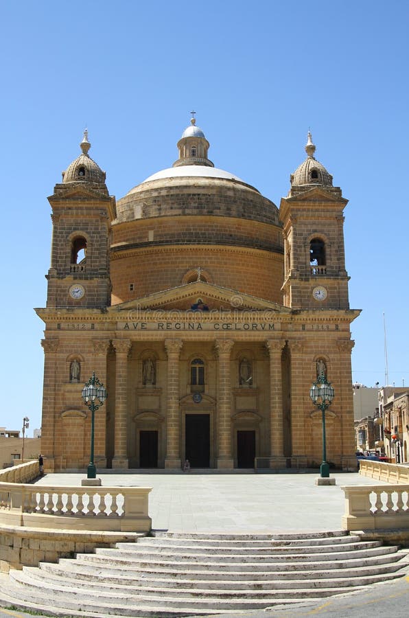 Malta, Church In Haz-Zebbug Stock Photo - Image of catholic, bell: 17749220