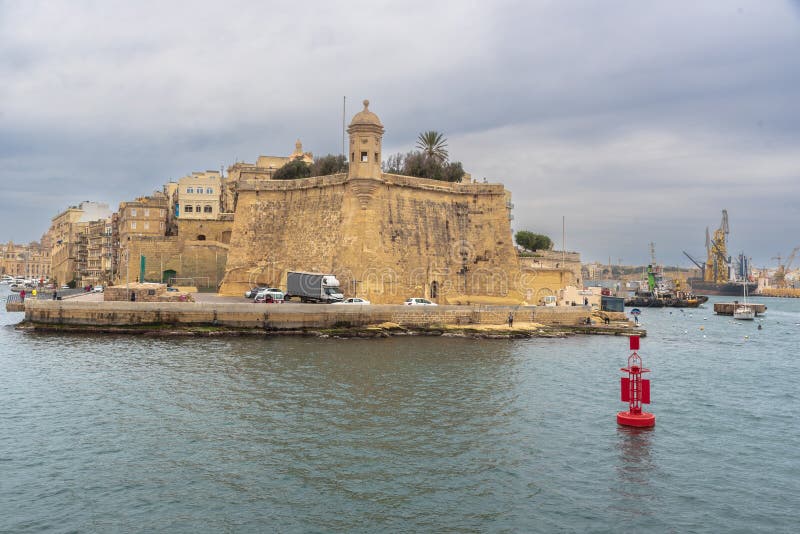 La Guardiola - Safe Haven Gardens in Senglea, Valetta, Malta Stock ...