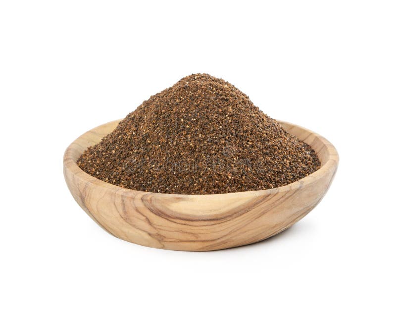 Malta Fermentada Del Centeno En El Cuenco De Madera Aislado En Blanco ...