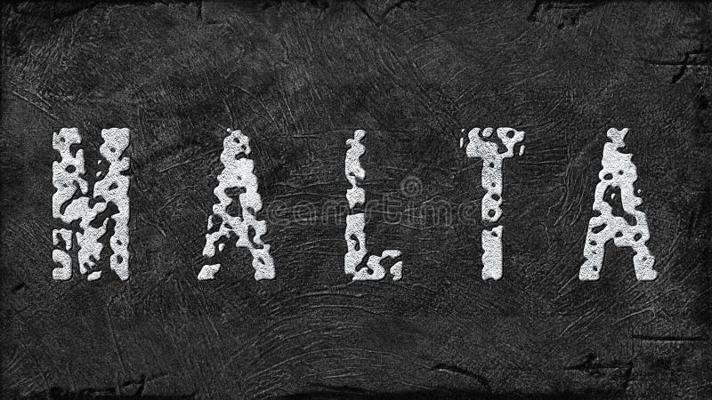 Malta Lithium Extraction, Modern Mining Concept Stock Illustration ...