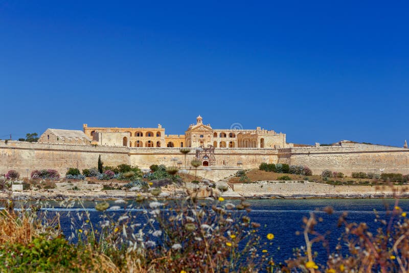Malta. Manoel Island. stock photo. Image of coastline - 99372286