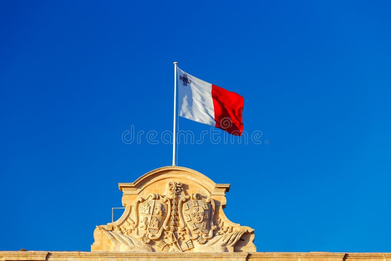 Malta. National Flag. stock photo. Image of historical - 94979712