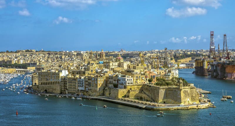 Three cities. Malta editorial photo. Image of architecture - 94405066