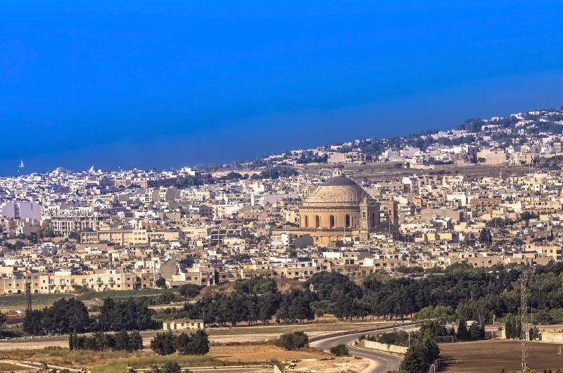 Churches of Malta - Mosta Rotunda Editorial Image - Image of sights ...