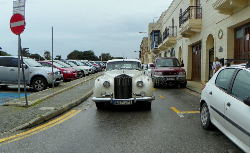 Malta, Rabat, Rolls Royce on the Streets of Rabat Editorial Photo ...