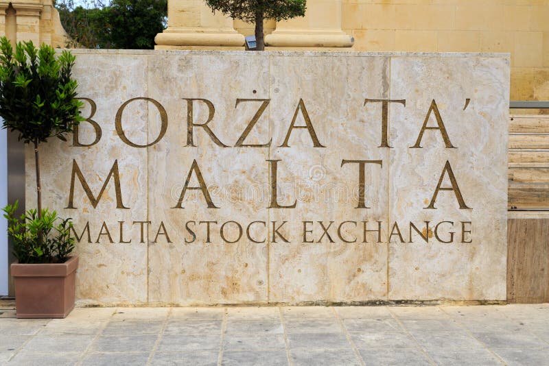 Malta Stock Exchange editorial photo. Image of trade - 119185351