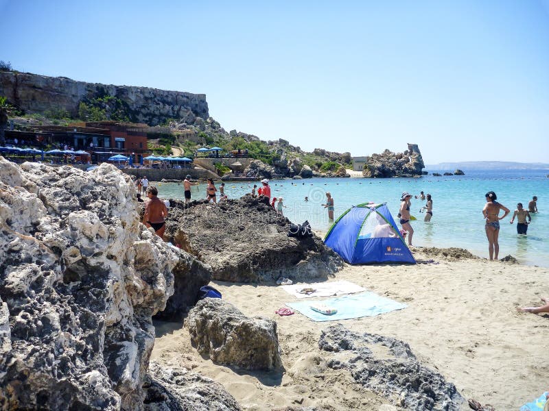 Malta in summer editorial stock photo. Image of comino - 94322083