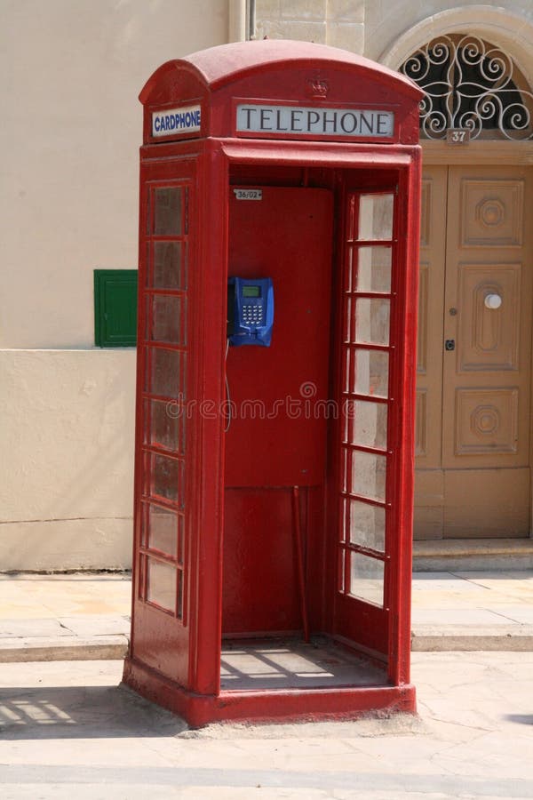 Malta telephone box stock photo. Image of windows, cardphone - 19794744