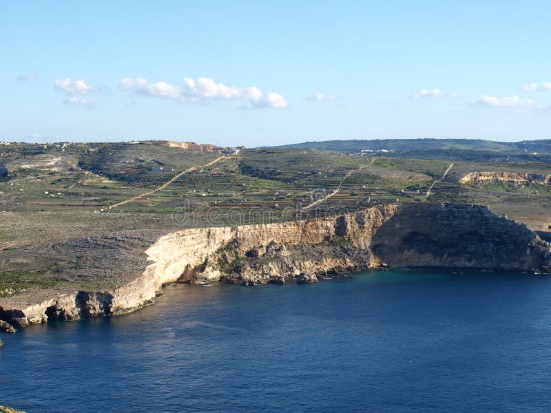 Country View of Malta stock photo. Image of fields, side - 7015270
