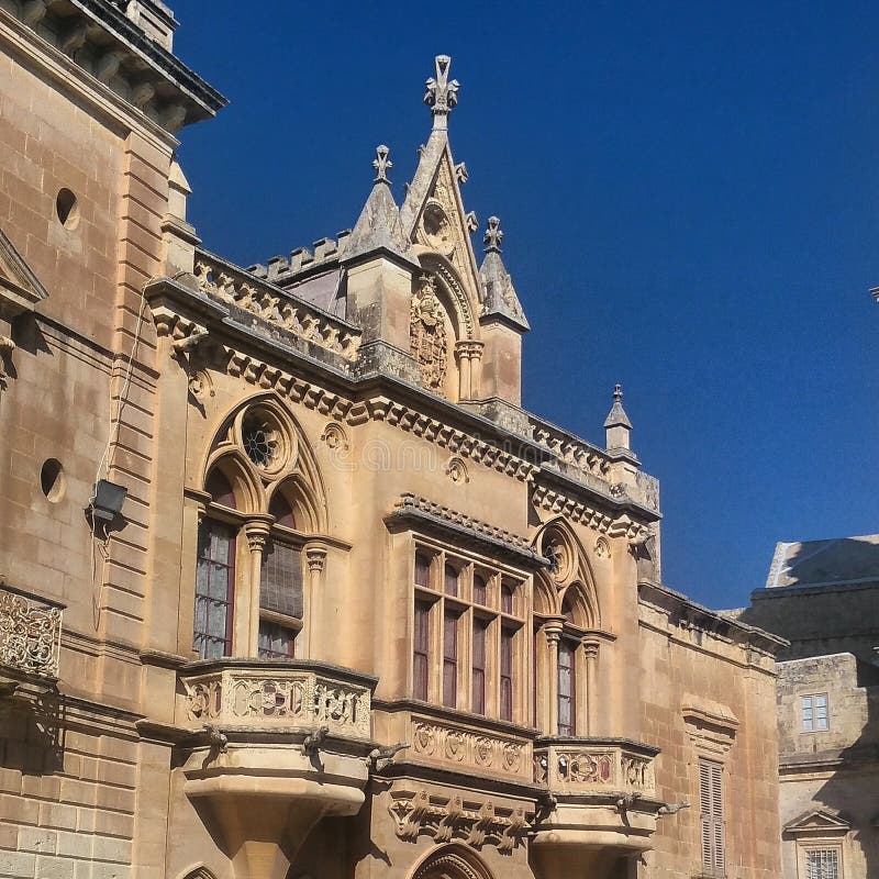 Maltese architecture stock photo. Image of buildings - 110921540