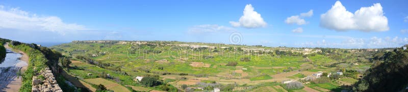 Maltese countryside stock image. Image of farm, maltese - 37502409