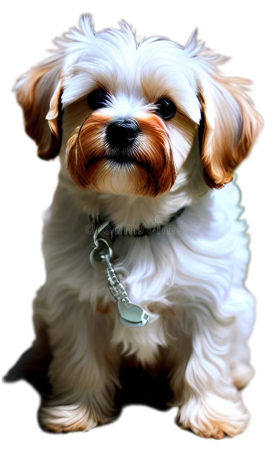 Maltese Illustration Artificial Intelligence Artwork Generated Stock ... Maltese Illustration Artificial Intelligence Artwork Generated Stock ...