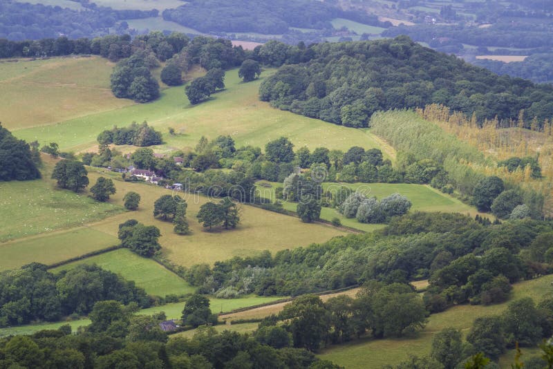 Malvern Hills stock photo. Image of browns, greens, cold - 85714442