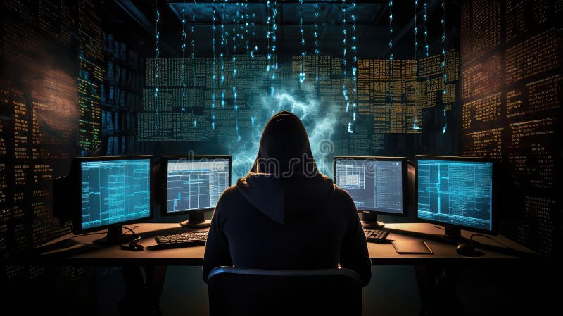 Data Leaks, Cloud Hacking. Data Hack Problem. Vector Stock Illustration. Stock Vector ...