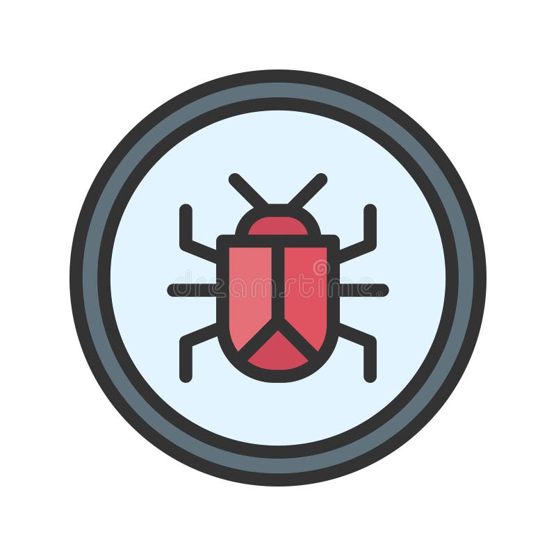 Malware Icon Image. stock vector. Illustration of internet - 286874061