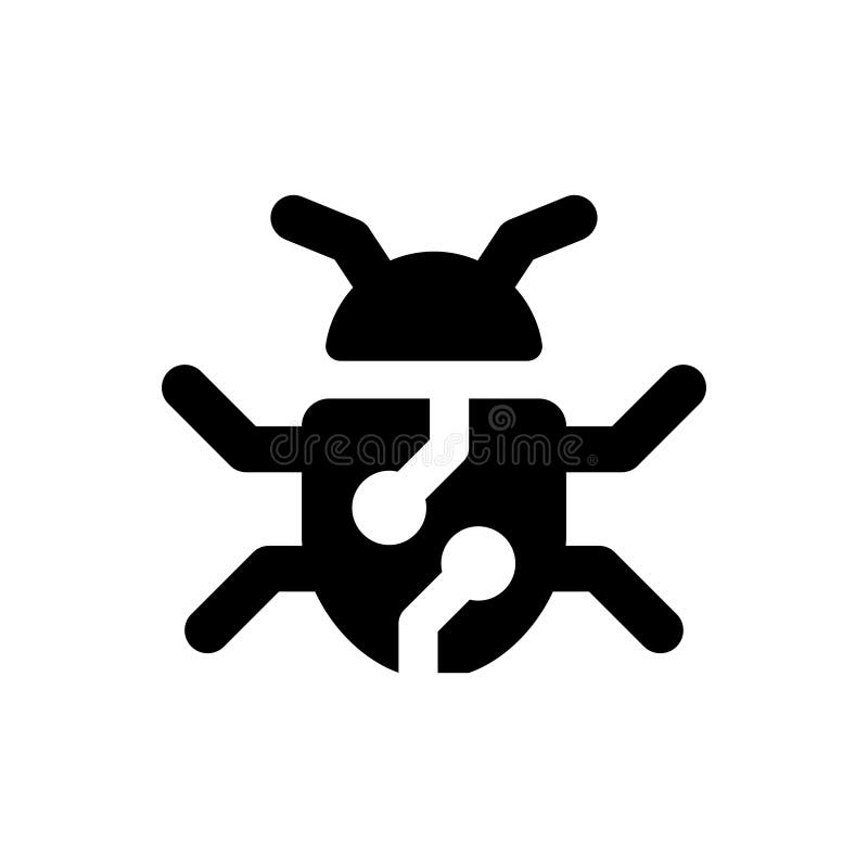 Malware Icon in Trendy Design Style. Malware Icon Isolated on White ...