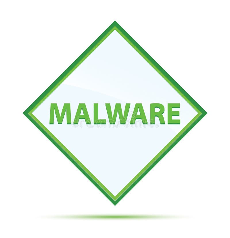 Malware Modern Flat Design Blue Abstract Background Stock Illustration ...