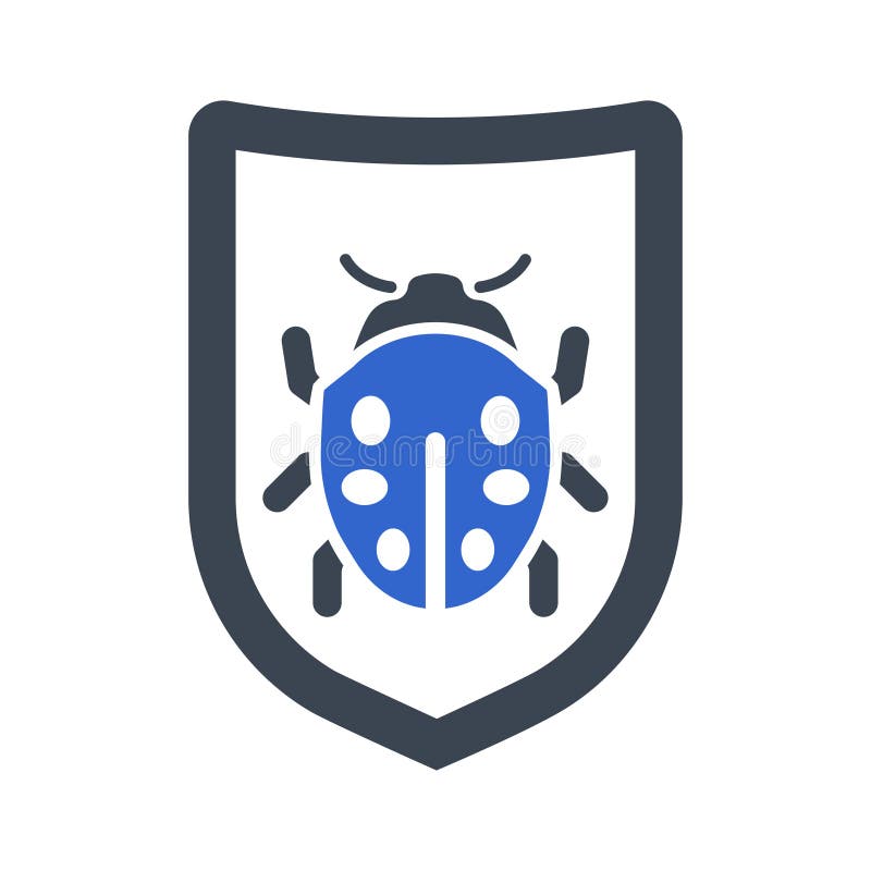 Malware protection icon stock vector. Illustration of designed - 196720010