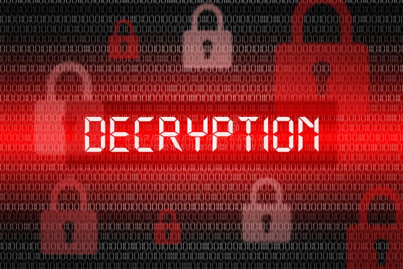 Malware, Ransomware and Virus Infected Alert on Red Screen Background ...