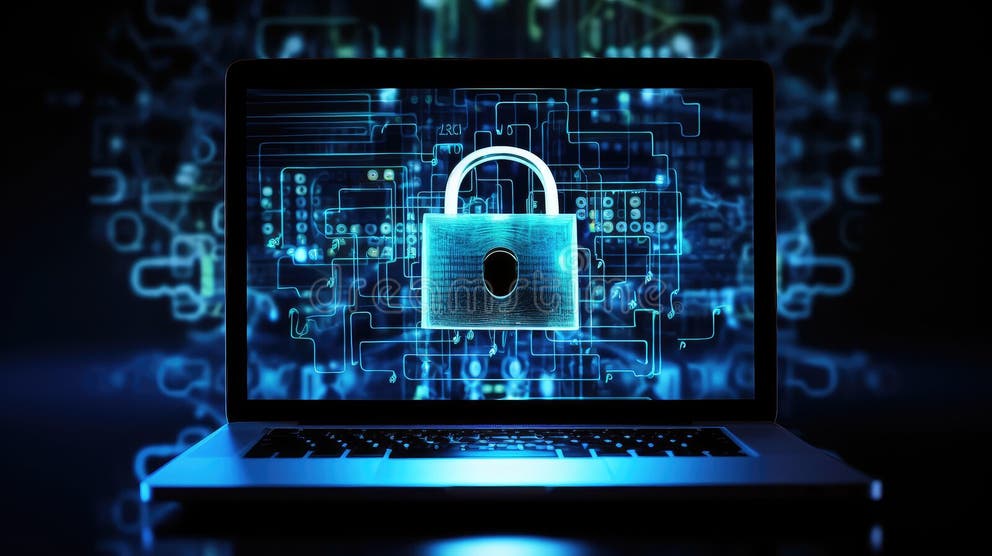 Malware Technology Security Stock Illustration - Illustration of ...