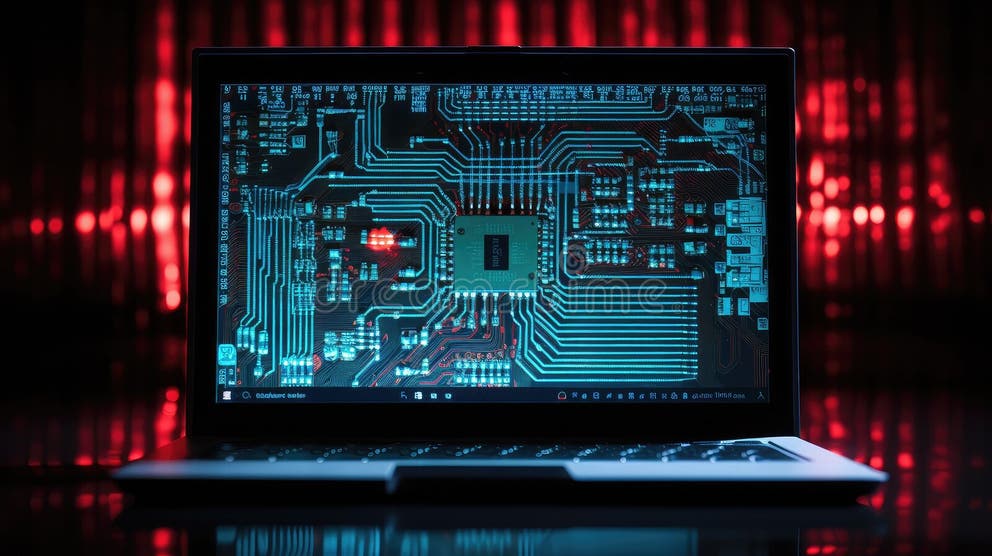 Malware Technology Vunerabilities Stock Illustration - Illustration of ...