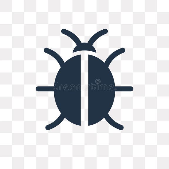 Malware Vector Icon Isolated on Transparent Background, Malware Stock ...